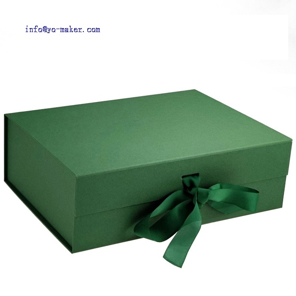 Wholesale ready made folding Christmas gift box