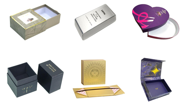 Wholesale ready made folding Christmas gift box matching paper bags